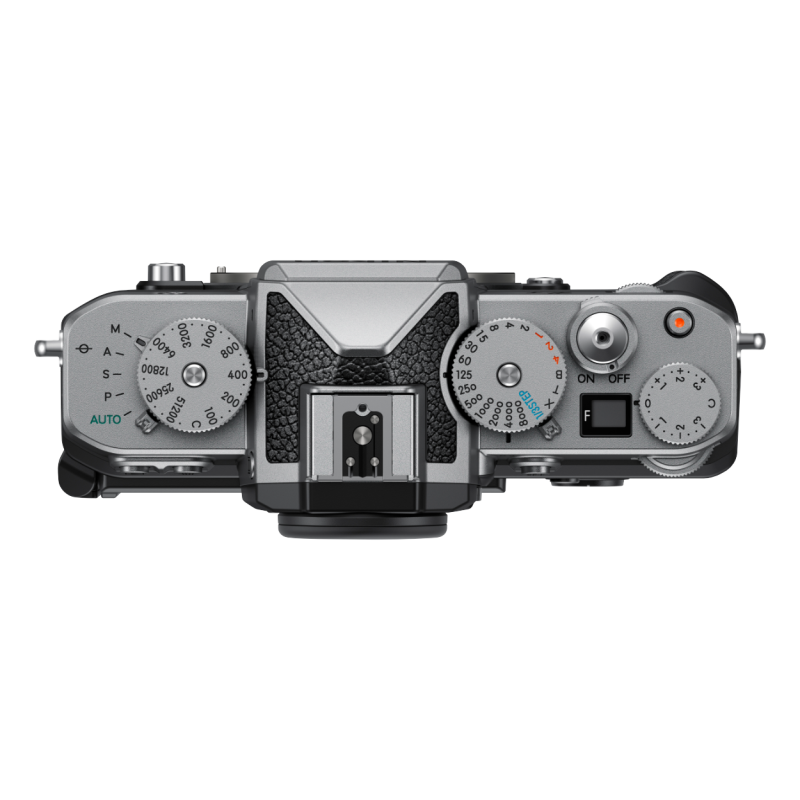 Nikon Z f SILVER – Hybride plein format rétro, 24,5 MP